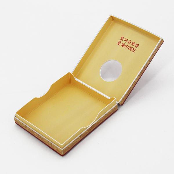 Quality Custom Printing Blank Cardboard Cigarette Boxes Recyclable Biodegradable for sale