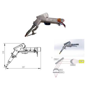 Quality 3000W Handheld Single Motor Laser Welding Machine for Welding Stainless Steel for sale