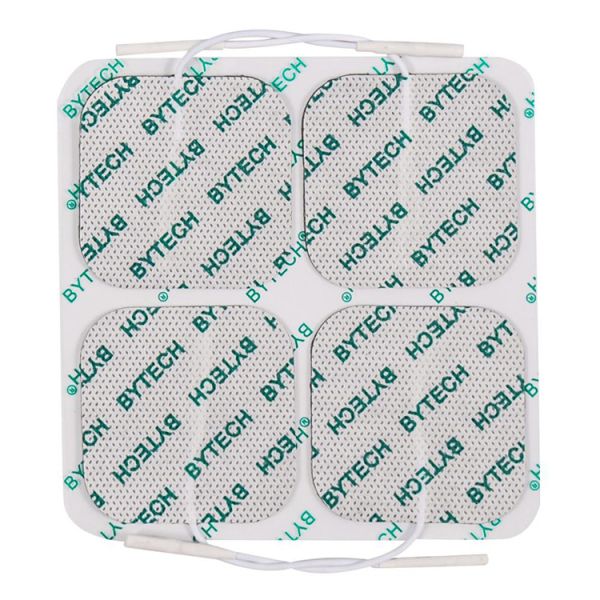 Quality Square Muscle Stimulator Pads Pre Wire Type Tens Replacement Pads 5X5cm for sale