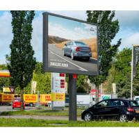 Quality Iron Cabinet Waterproof Outdoor Led Video Display Board P6 With 1-2 Years for sale