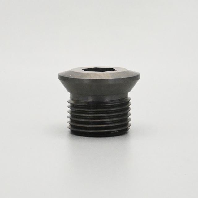 Quality Custom Cemented Tungsten Carbide Alloy Spiral Thread Inner Hexagonal Head Water for sale