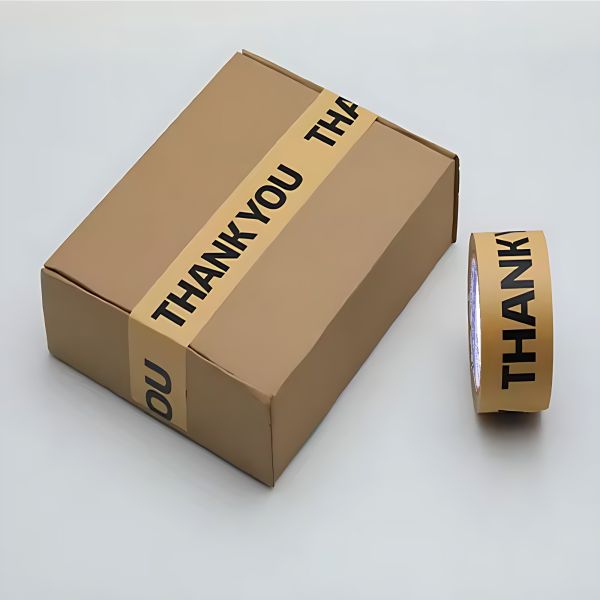 Quality Biodegradable Water Activated Starch Adhesive Gummed Packing Tape for sale