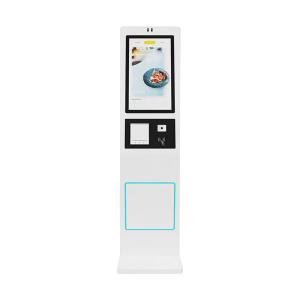 Quality QR Code Scanner Optional 21.5'' Self Service Kiosk With HD Resolution for sale