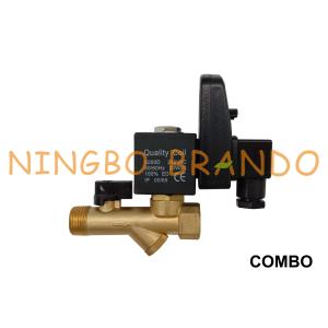 Quality Jorc Type Automatic Condensate Drain Valve For Air Compressor 220VAC for sale