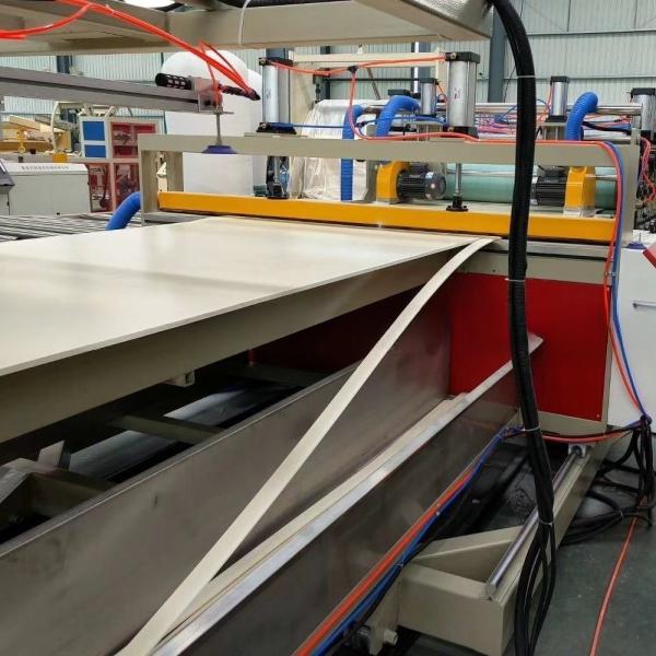 Quality 500kg/H WPC Foam Board Production Line 1220mm PVC Foam Board Extrusion Line for sale