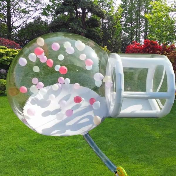 Quality 2024 Inflatable Double Bubble House with Portable PVC Material and Customized Size for sale