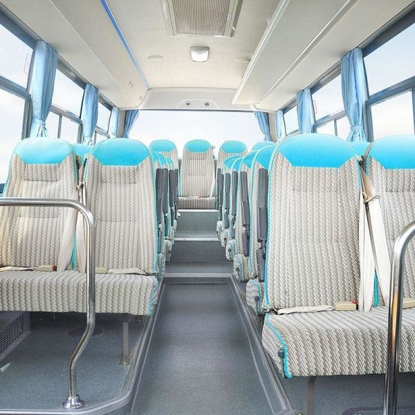 Quality 7.3M 24 Sets Electric Mini Coach Bus with 7.50R16 Tires and Automatic Transmissi for sale