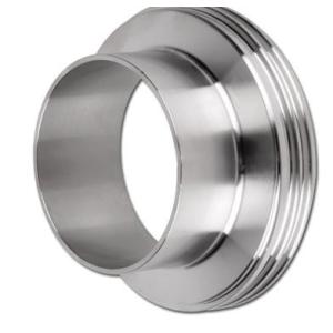 Quality 10-150mm Male Sanitary Pipe Fittings For Dairy Cosmetic Pharmaceutical Industry for sale
