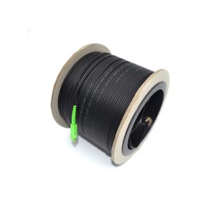 Quality LSZH Jacket Jumper Optical Fiber Pigtail FTTh Flat Cable G657A SC/APC Singlemode for sale