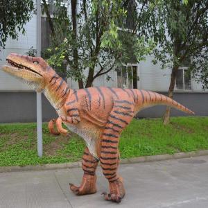 Quality 3-4m Realistic Animatronic Dinosaur Suits for Amusement Park and Jurassic Park for sale