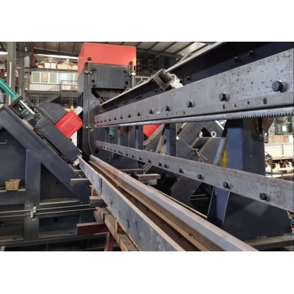 Quality About 150KW Total Power CNC Angle Drilling And Marking Line 9 CNC Axes Hydraulic for sale