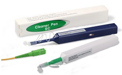 Quality High Effiency Fiber Optic Cleaning Pen Simple Push Button Shutter Operation for sale