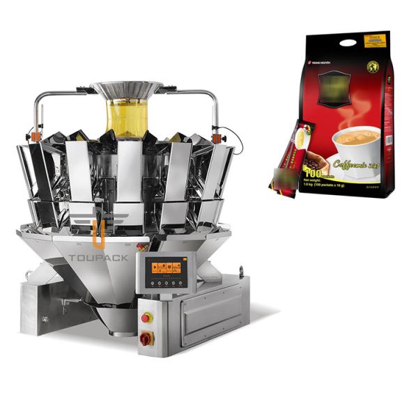 Quality Automatic Premade Stand Up Bag Doypack Packing Machine Coffee Powder Weighing Bag In Bag Combination Scale for sale