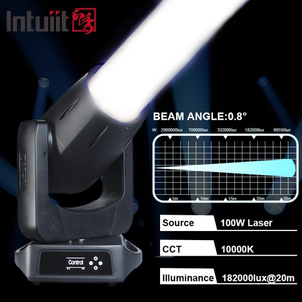 Quality New IP66 Waterproof 100w Laser Beam Moving Head Light Outdoor Dmx Stage Lighting for sale