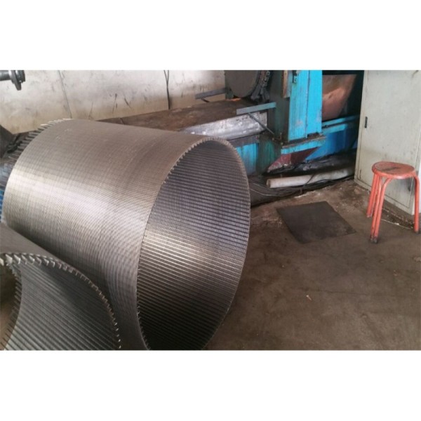 Quality Strong Construction Angular Filter Pipe SS304 Strainer Wedge Wire Screen Tube for sale