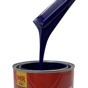 Quality M120 1K Standard Bule Car Refinish Paints Solid Color Car Paint Good Adhesion for sale