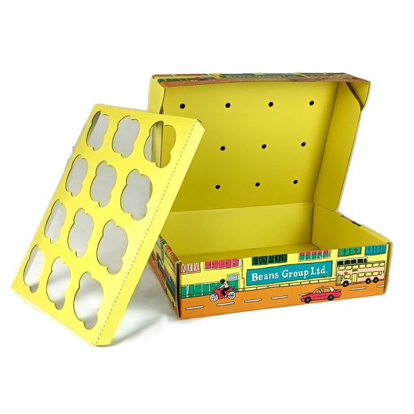 Quality Foodgrade Custom Mailer Boxes 12 Pack Cake Cardboard Shipping Box for sale