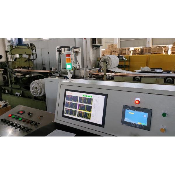 Quality Copper Billet Flaw Detector In-line Automated Immersion Ultrasonic Inspection for sale