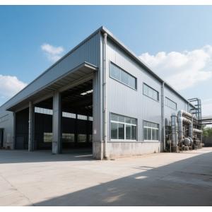 Quality Large Scale Multi Span Logistics Prefabricated Warehouse Building for sale
