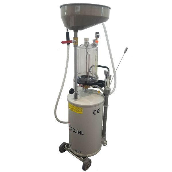 Quality 80L Capacity Portable Extended Oil Extractor Drain for Car Engine Service for sale