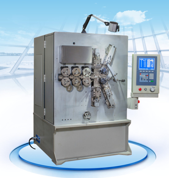 Quality 5 Axis Compression Spring Machine With Wire Diameter 2.00 - 6.00mm for sale