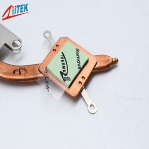 Quality Green Color Electronic Thermal Gap Filler Gpu IC Chip Thermal Conductive Pad for for sale