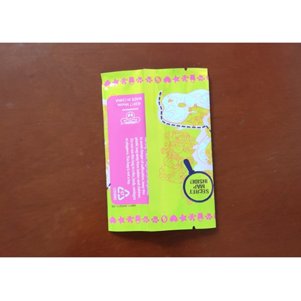 Quality OEM Multi Function Laminated Plastic Bags , Baby Bath Toy Custom Printed Packaging Bags for sale