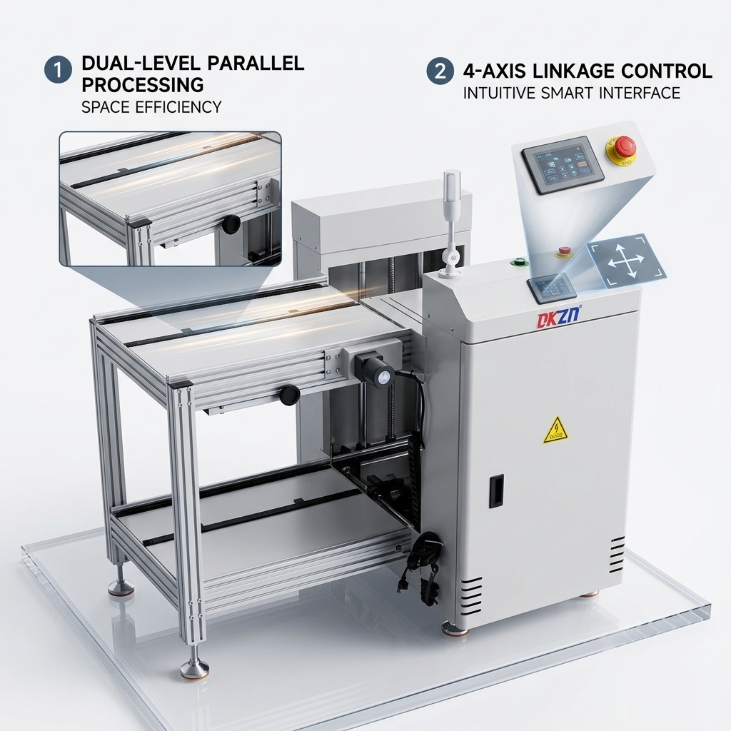 Quality Robust SMT 250-460 Compatible PCB Loader Engineered to Deliver Smooth and PCB Transfer Enhancing SMT Assembly Efficiency for sale