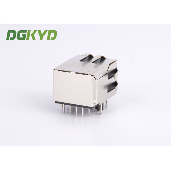 Quality Side Entry Shield PoE RJ45 Single Port / Internal Magnetic Module,Useage for sale