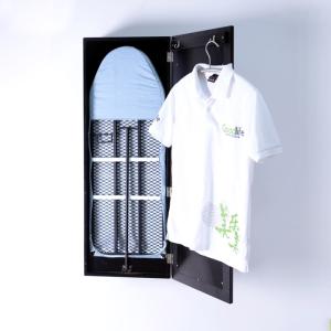 Quality Black E1 MDF Solid Wood European Style Ironing Board Wall Unit for sale