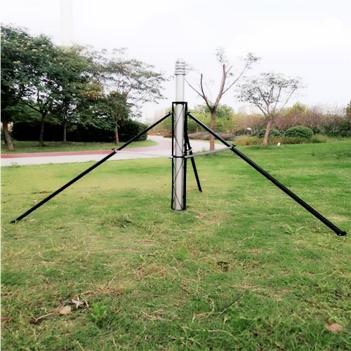 Quality Guyed Push Up Lightweight 18M Telescopic Antenna Tower for sale