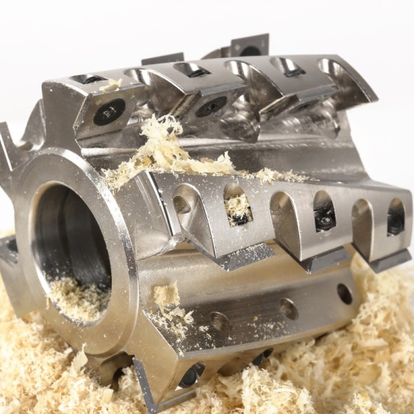 Quality HSS Helical Planer Cutter head With Reversible Carbide Knives for sale