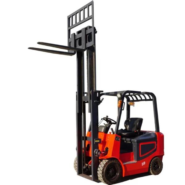 Quality 2 Ton Four Wheel Electric Forklift CE Certification Lithium Battery Powered for sale