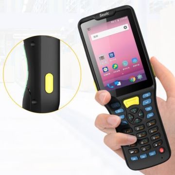 Quality Barway Seuic Q7 Pda Logistic Barcode Scanner Long Distance Checker For Inventory for sale