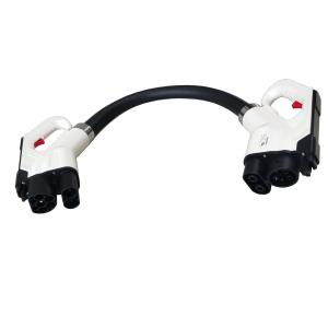 Quality 150A Thermoplastic CCS Type 1 To Type 2 EV Charging Adapters 1000VDC for sale