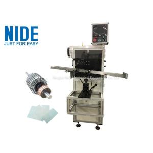 Quality Shaft Od 3 - 17mm Paper Inserting Machine For Auto Rotor Armature Insulation for sale