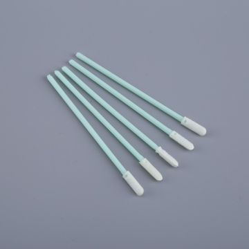 Quality Electronic Assembly ESD Safe Foam Tip Swabs Disposable with Green PP Stick for sale