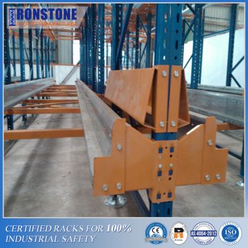 Quality High Density Automatic Radio Shuttle Racking System For Warehouse Storage for sale