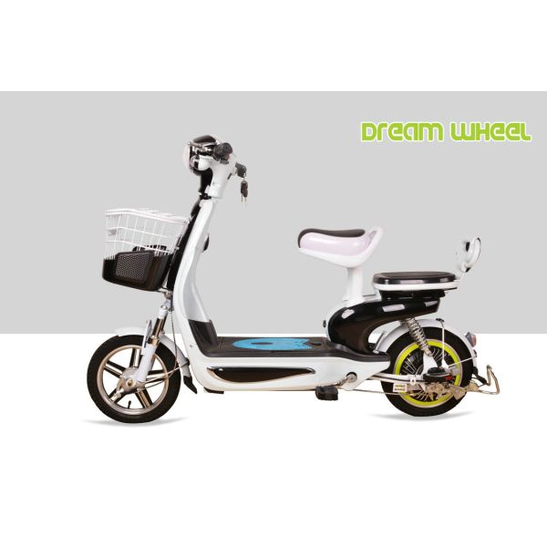 Quality 48V 350W Small Lovely Pedal Assisted Electric Bicycle With Long Travel Distance for sale