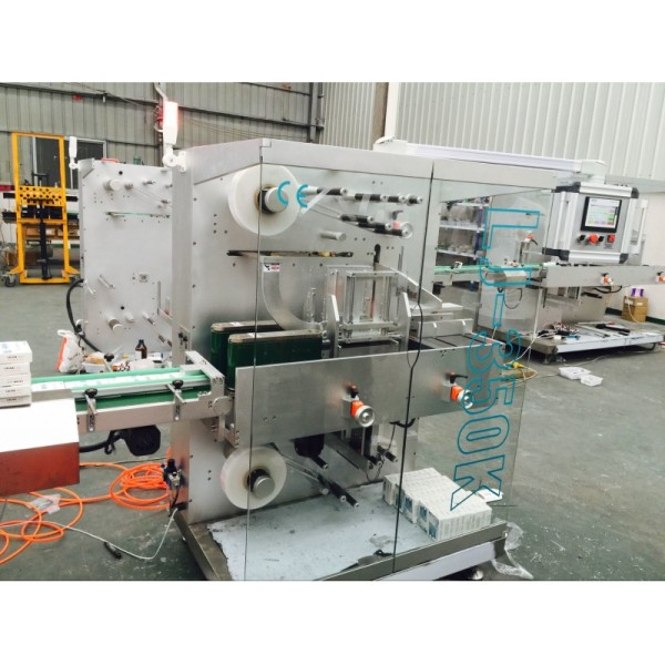 Quality Plastic Film Packaging Machine For Box Packing PLC Control System for sale
