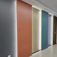 Quality Home Wall Decoration Carbon Crystal Bamboo Charcoal Board Veneer Marble Fiber for sale