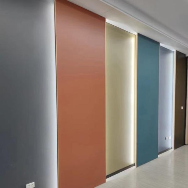 Quality Home Wall Decoration Carbon Crystal Bamboo Charcoal Board Veneer Marble Fiber Wall Panel for sale