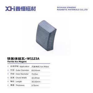 Quality Really Strong Magnets Y30 Y33 Sintered Permanent Magnet Ferrite For Fan Motors for sale