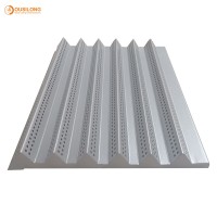 Quality Durable Washable Aluminum Wall Panels , Perforated Corrugated Metal Ceiling for sale