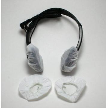 Quality White MRI Headphone Covers Sanitary Headphone Ear Cushion Cover for sale