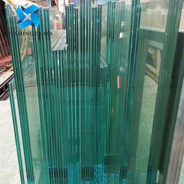 Quality Clear Laminated Glass Sheets 3300*2140mm PVB Film Laminated Glass for sale