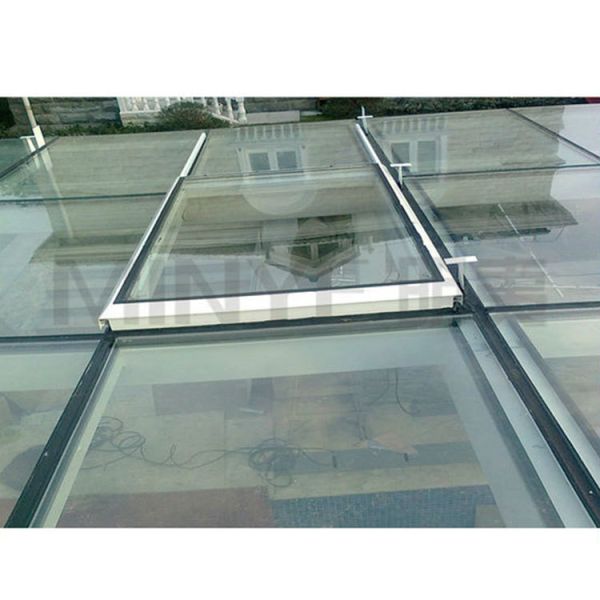 Quality Aluminum Alloy Frame House Roof Glass Openable Skylight/Window for 30-40DB Sound Proof for sale