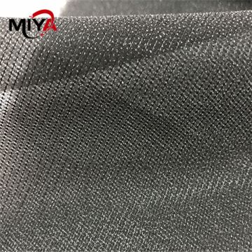 Quality Polyester Knitted Woven Fusing Interlining Shrink Resistant For Clothing for sale