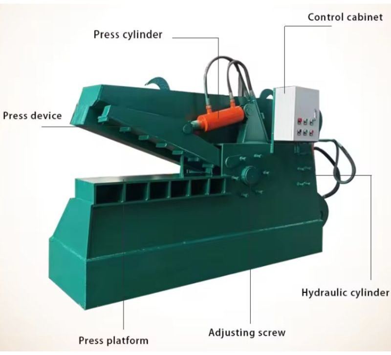 Multi-Functional Horizontal Hydraulic Metal Forming Crocodile Shearing Machine Scrap Metal Kitchenware Cutter