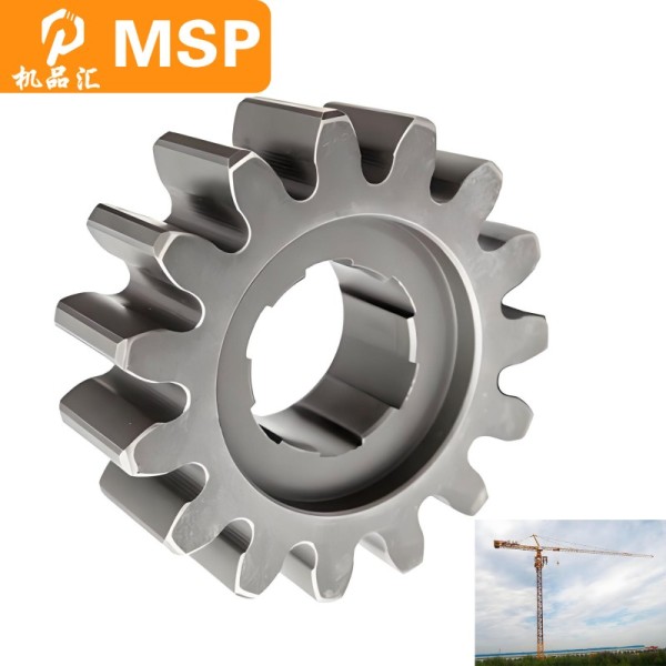 Quality Advanced Fixed Tower Crane Accessory Gear wheel for Stable Lifting Operations for sale